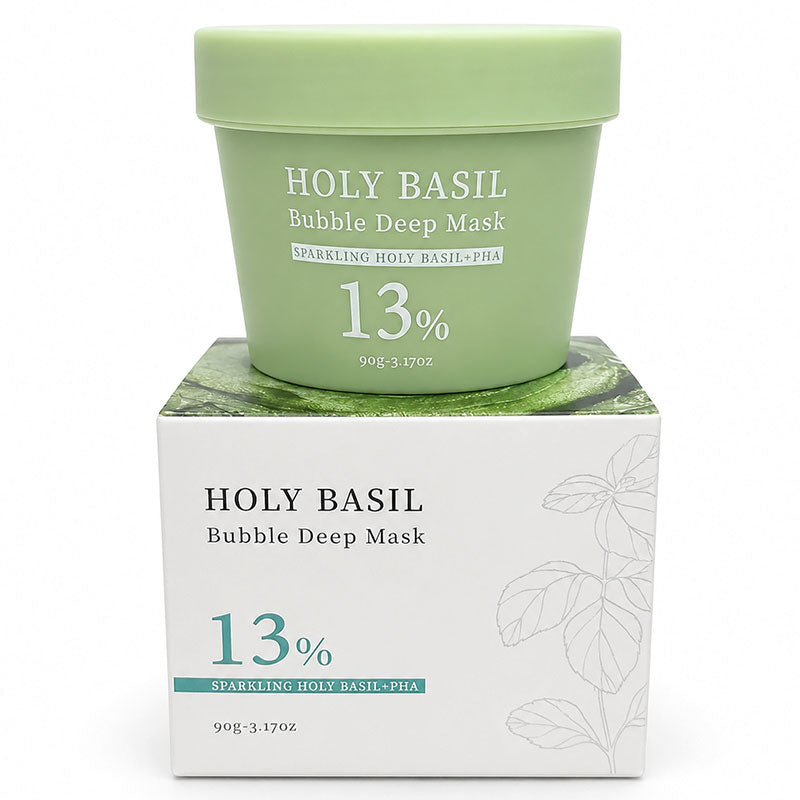 Holy Basil Bubble Deep Mask 90g/unit – banlilo